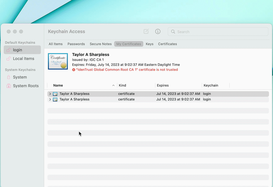 How to Download and Upload Your IdenTrust Certificate (MacOS) – Stavvy ...